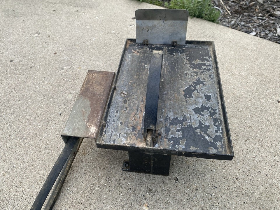 A. D. McBurney Co. Rock Rascal Lapidary Trim Saw Rock Cutting 6” Small ...