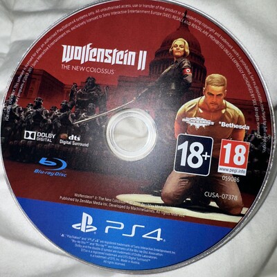 Wolfenstein II: The New Colossus (PlayStation 4) (European Edition) | eBay
