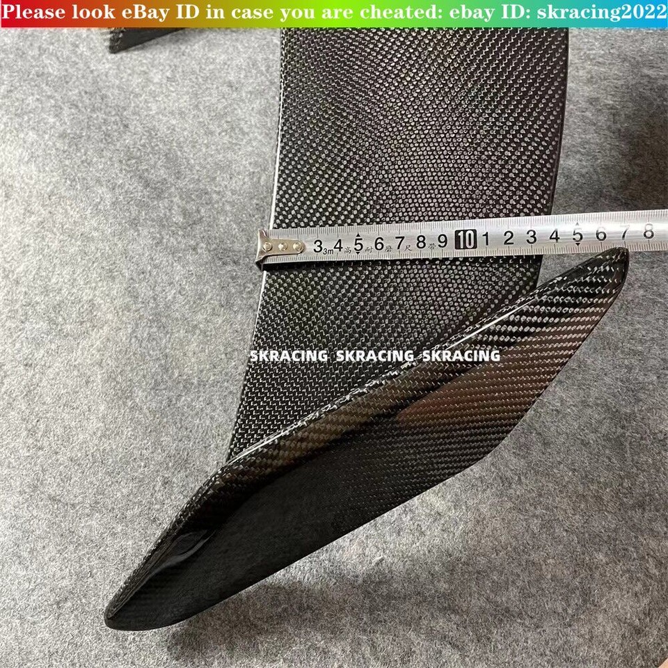 For Lexus RC200t RC300 RC350 F-Sport Carbon Fiber Rear Trunk Spoiler ...