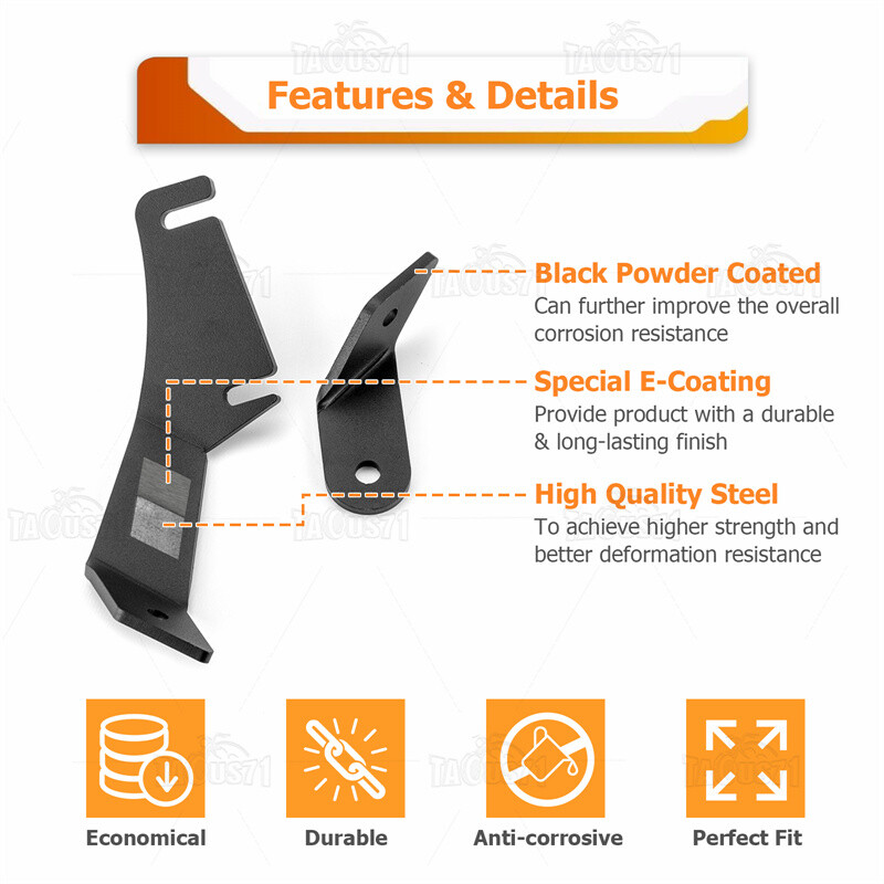 2017-2022 Honda CR-V 5th Gen LED Pod Ditch Light Mounts Bracket For ...