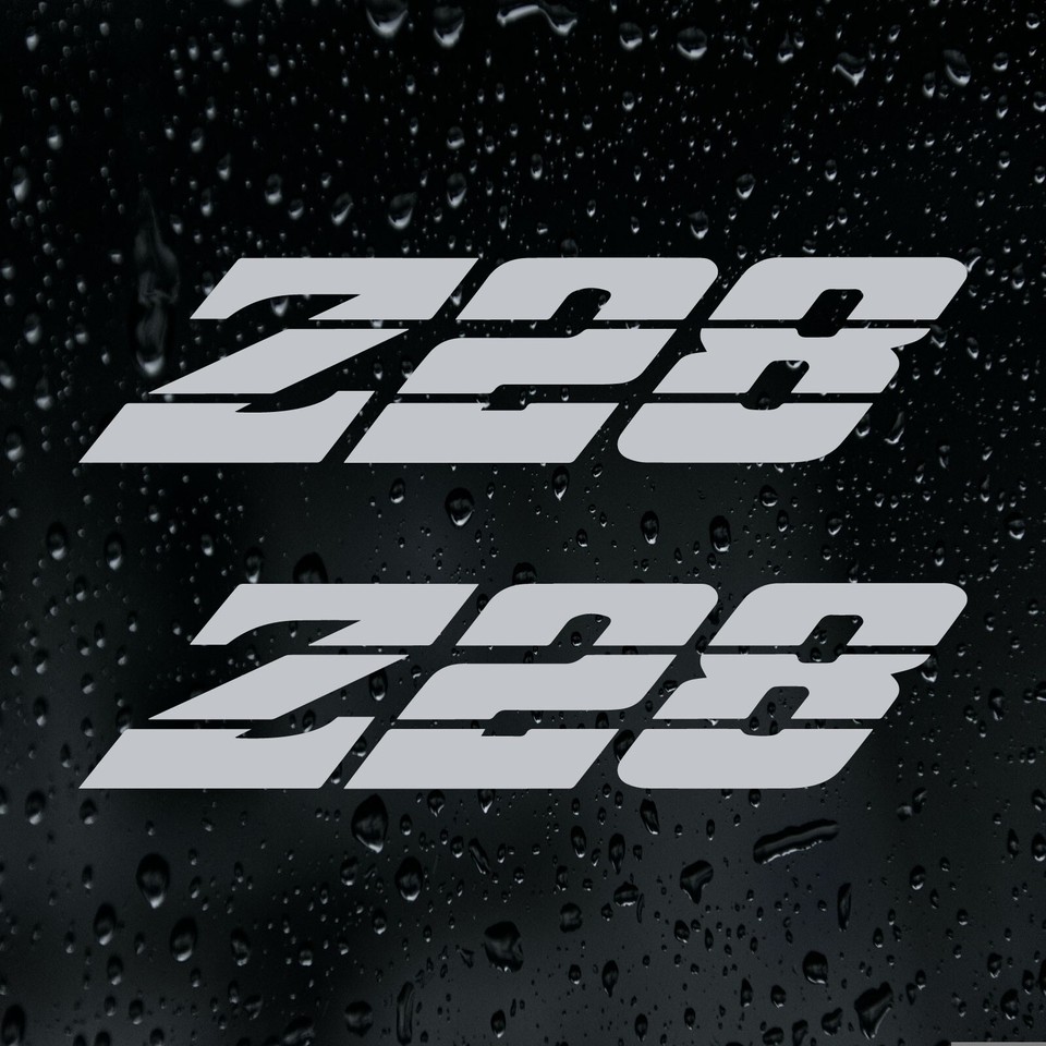 2pcs Z28 Vinyl Decal Stickers for Chevy Camaro Cars | eBay