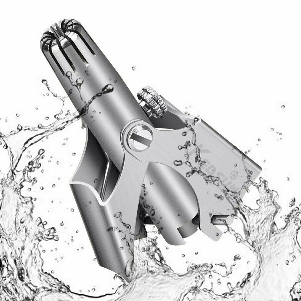 New Nose Shaving Hair Stainless Steel Nose Shaving Hair Removal Clipper ...