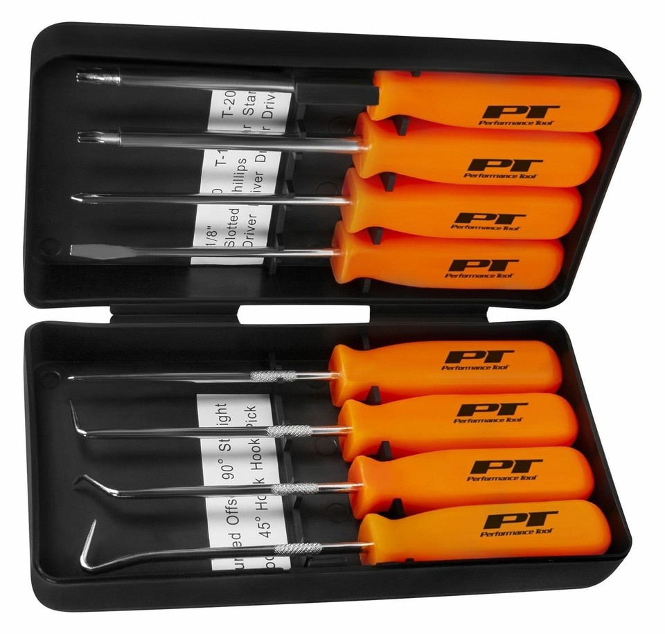 Performance Tool W941 8 Piece Specialty Pick/Driver Set | eBay