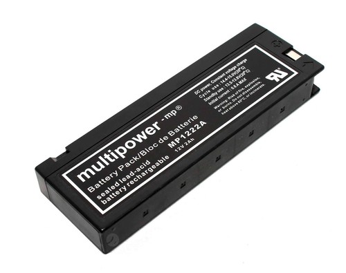 Multipower Blei Akku MP1222A u.a. für Motorola International 1000, 2000 ...