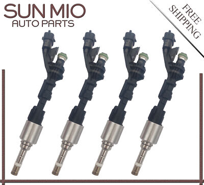 4Pcs 8W93-9F593-BB Fuel Injectors For Jaguar XF XJ XFR XK XKR 2010-2015 ...