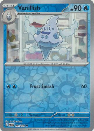 Vanillish 44/182 Reverse Holo | Paradox Rift | Pokemon Card | eBay