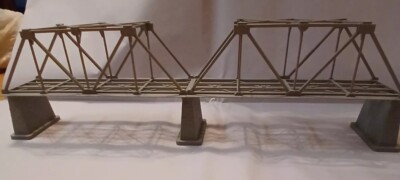 HO SCALE RAILWAY BRIDGE 18 INCHES INCLUDING THREE PIERS | eBay