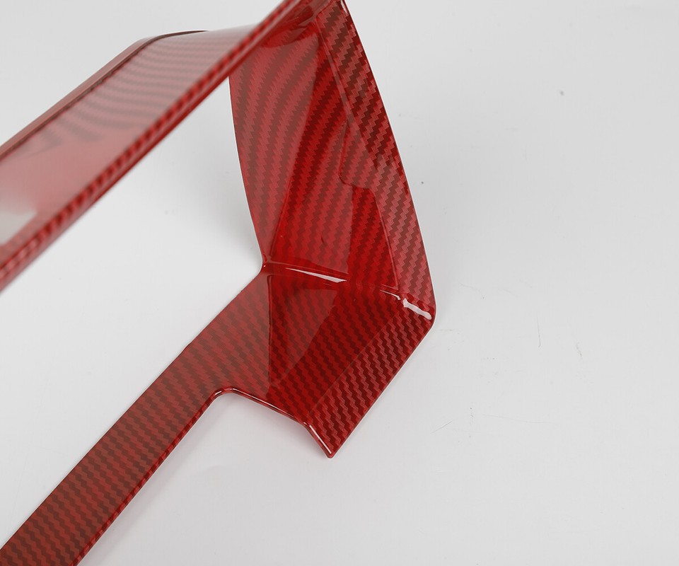 Red Carbon Console Dashboard Panel Trim Cover For Dodge Ram 1500 2010 ...