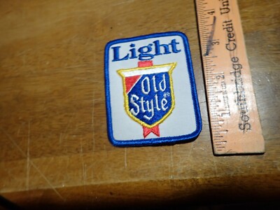LIGHT BEER OLD STYLE PATCH BX A#50 | eBay