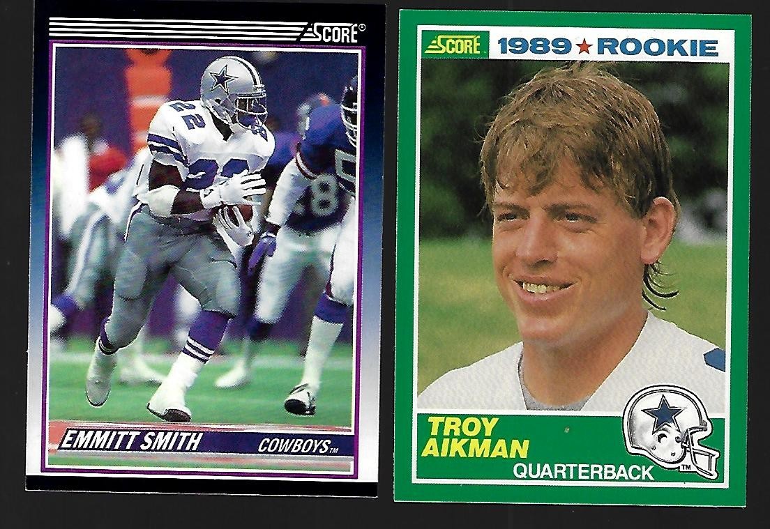 1990 Score - Rookie & Traded Emmitt Smith #101T (RC) near mint with '89 ...