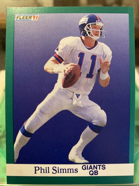 1991 Fleer - #318 Phil Simms for sale online | eBay