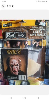 VAMPIRE SET Reel f/x make up Latex Appliance 50% off | eBay