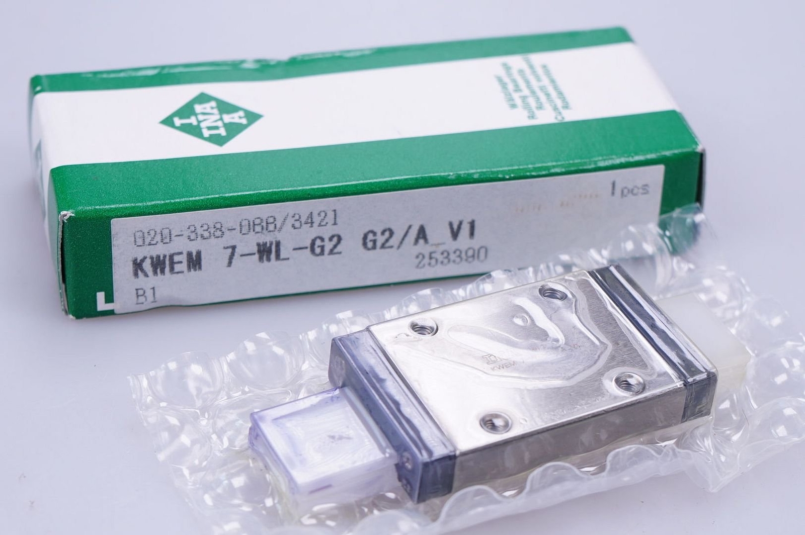 INA KWEM 7-WL-G2 G2/A_V1 253390 Miniatur-Führungswagen OVP | eBay