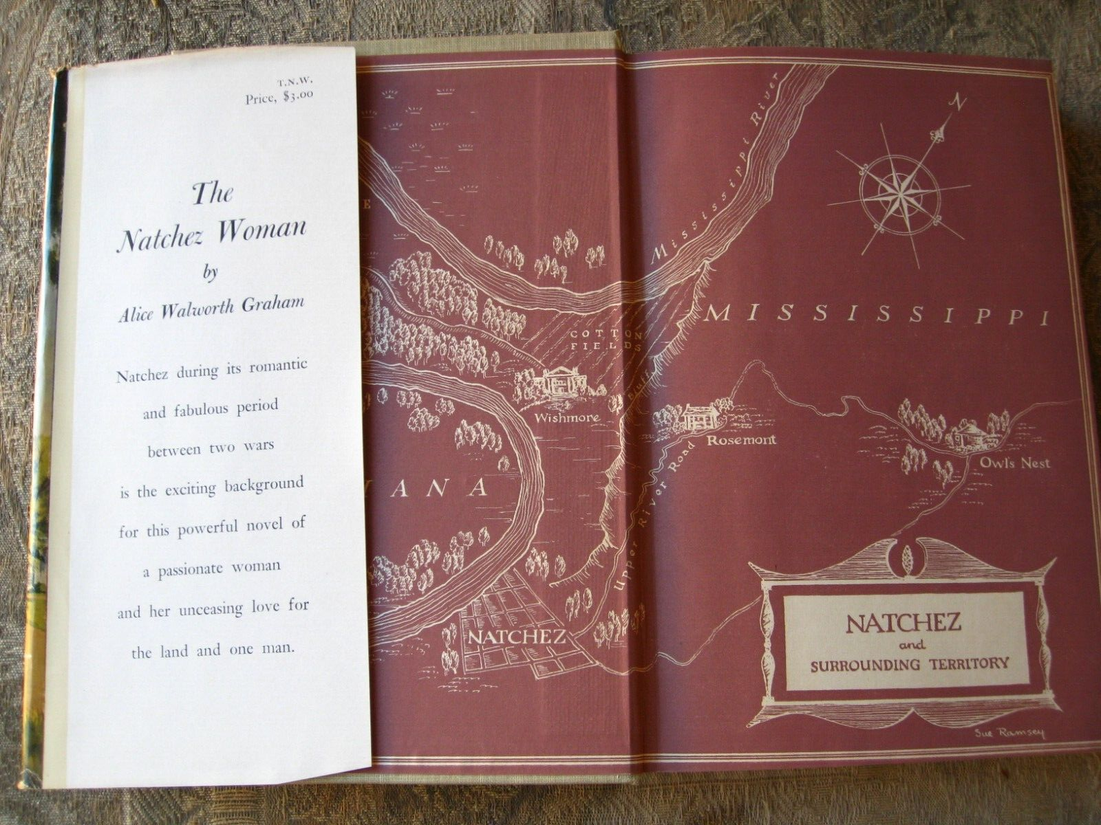 Alice Walworth Graham - The Natchez Woman - 1950 - hardcover | eBay