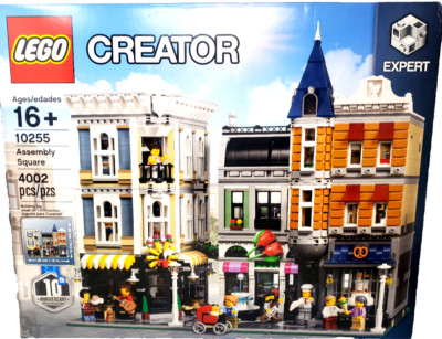 Lego Creator 10255 Expert Assembly Square Building Kit 4002 Pcs Free ...