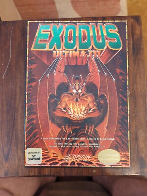 Ultima III 3 Exodus Commodore 64 Game C64 - 5.25 & 3.5 Versions ...