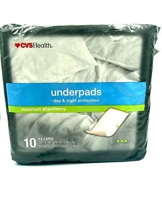 UNDERPADS DAY & NIGHT PROTECTION MAX ABSORBENCY, 10 CT, XX L | eBay