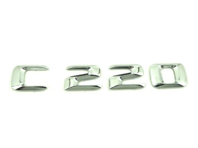 Genuine New MERCEDES C220 REAR BADGE Boot Emblem C-Class W205 S205 2013 ...