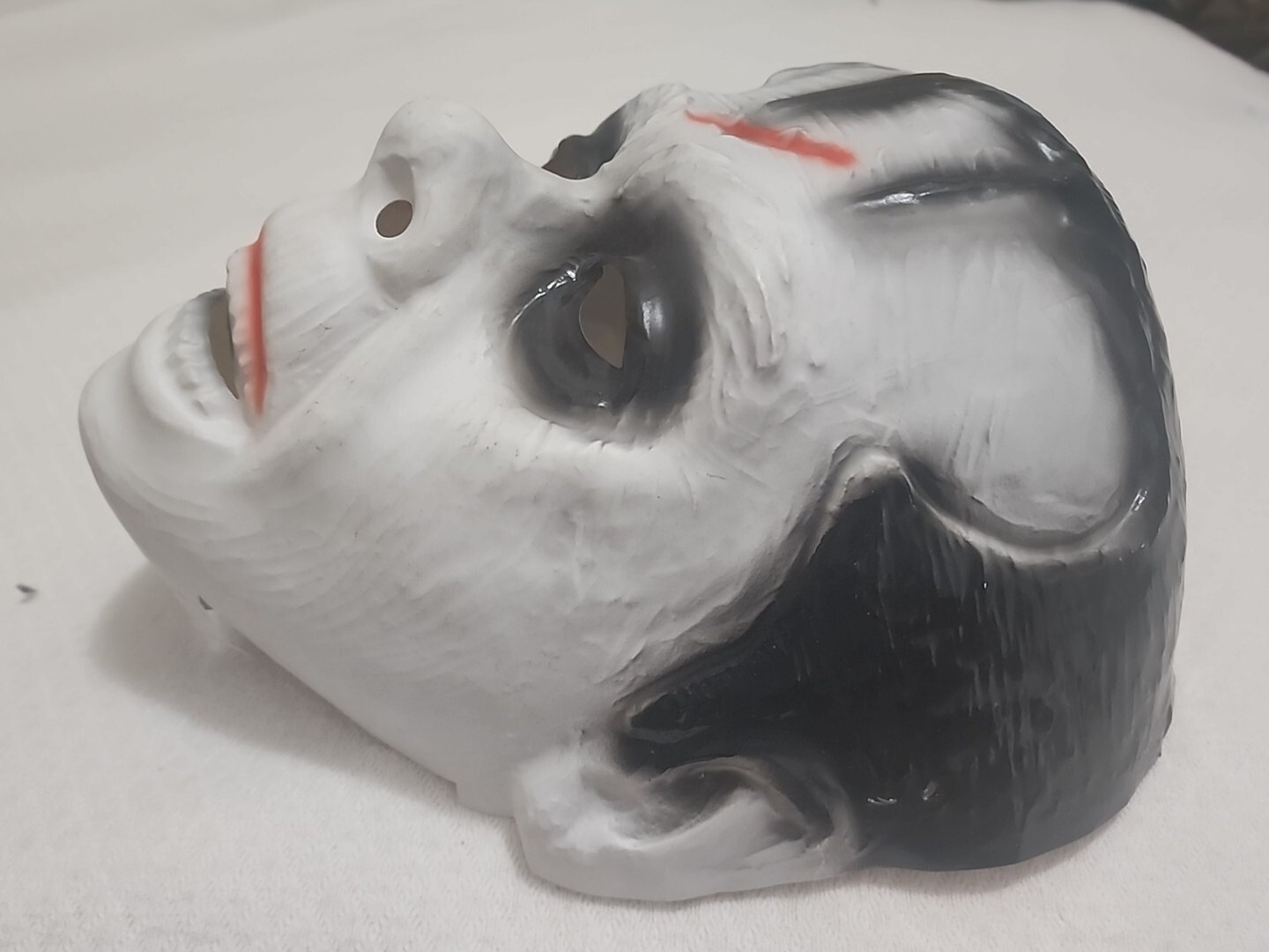 vintage 1960's TOPSTONE male vampire plastic Halloween Mask Monsters ...