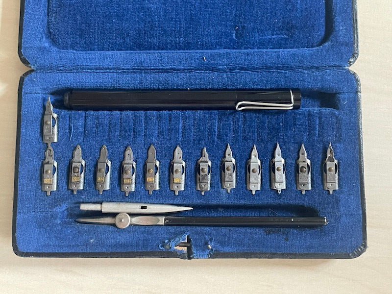 Original PELIKAN Graphos-Set 15-teilig ALTE FEDERN, in OVP alt | eBay