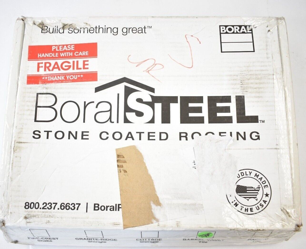 Boral Steel Stone Coated Roofing Barrel-Vault Tiles Spanish Style 8 Pack | eBay