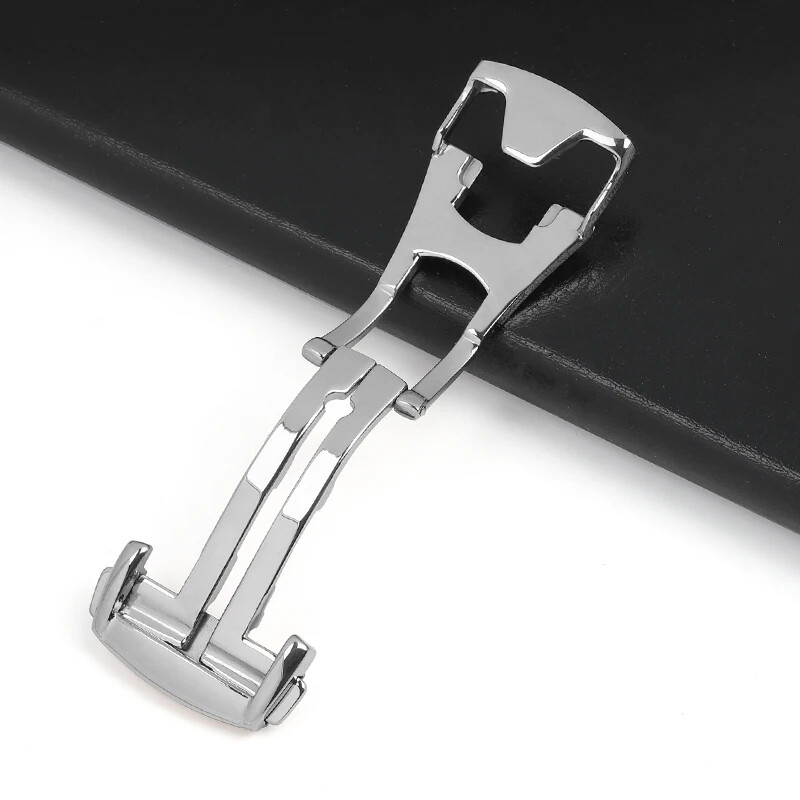 Stainless Steel Deployment Buckle Clasp for Omega Watch Bands Straps ...