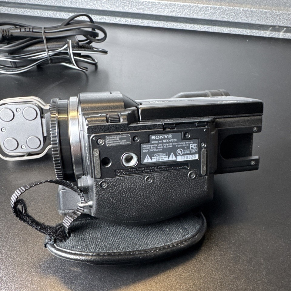 Sony NEX-VG20 HD Handycam Camcorder Sony E - great condition! | eBay