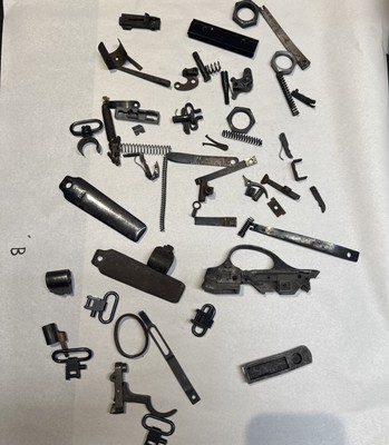 60 Pc Lot Of Antique Gun Parts, plates, spring,trigger and more.. | eBay