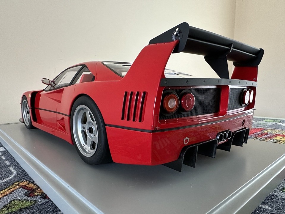 1:8 SCALE FERRARI F40 LM MODEL CAR - GT SPIRIT GTS80023 - F40 GTE ...