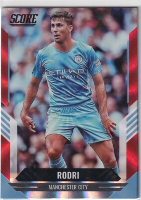 Panini FIFA Score 2021-22 Carte Da Calcio Red Laser Carta Nr. 183 Rodri ...