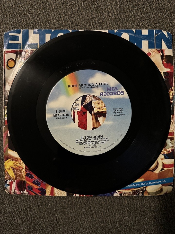 Elton John - Rope Around A Fool & I Don't Wanna Go On With You Like ...