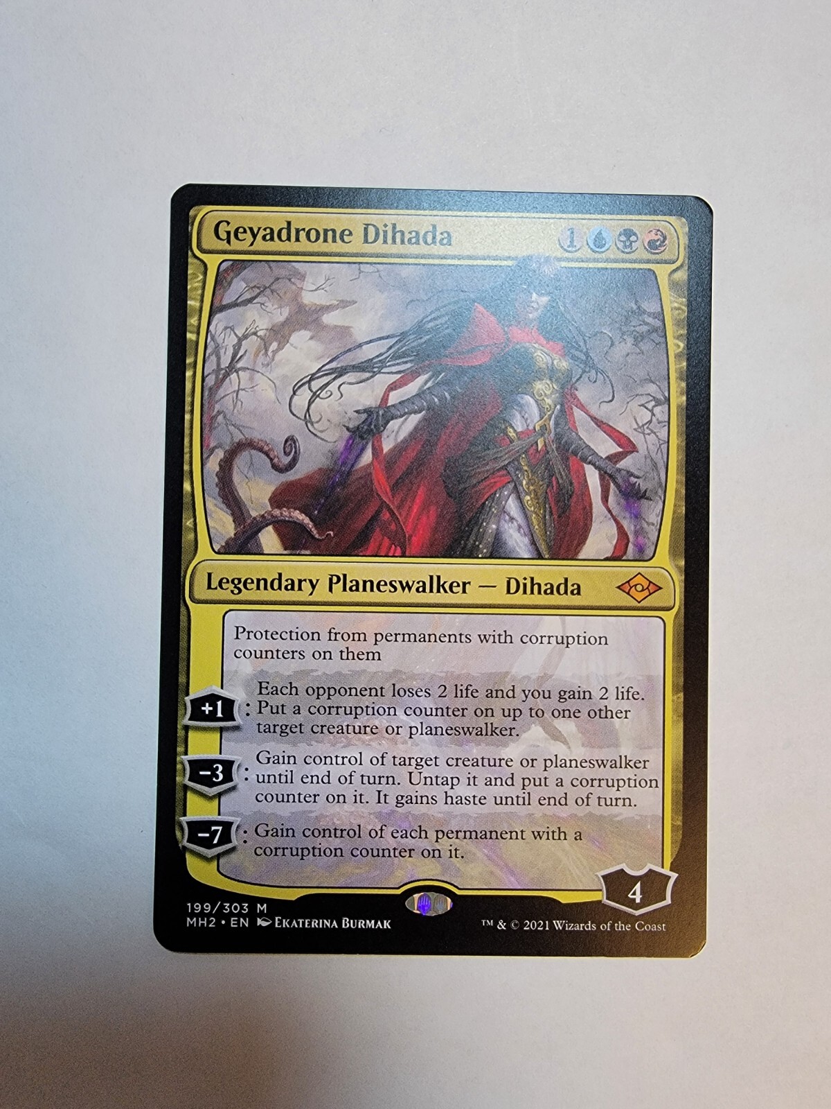 MTG Geyadrone Dihada Modern Horizons 2 199/303 Regular Mythic | eBay