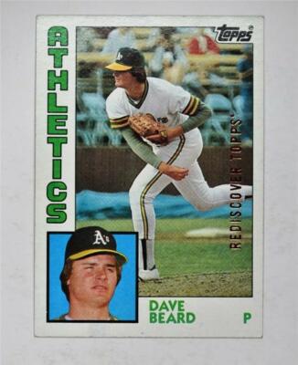 2017 Topps Rediscover Stamped Buyback 1984 #513 Dave Beard | eBay