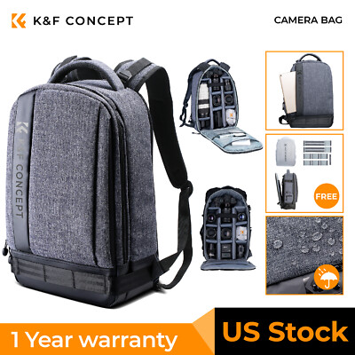 K&F Concept Camera Backpack DSLR/SLR/Mirrorless Bag Photography Camera ...