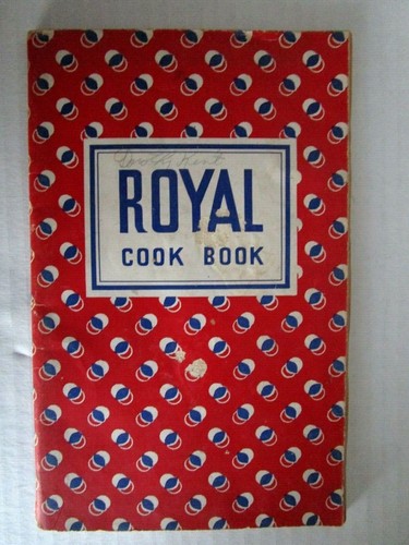 Royal Baking Powder Cookbook Vintage 1927 Booklet Recipes Standard ...