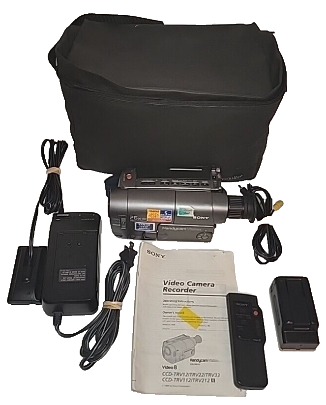 Sony CCD-TRV22 8mm Video 8 Camcorder Camera Player Video Transfer with ...