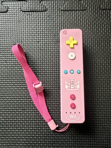 Princess Peach Nintendo Wii Motion Plus Remote Controller OEM RVL-036 ...