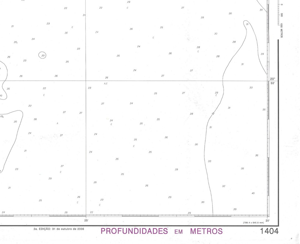 1404 Proximities Der Ponta Do Ubu Brasil Costa Leste Chart Map Maritime ...