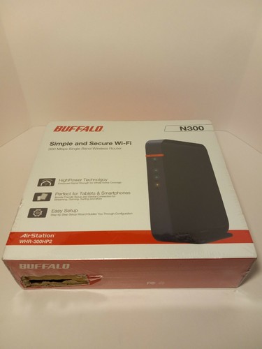 Buffalo Technology AirStation HighPower N300 300 Mbps 4-Port 10/100 ...