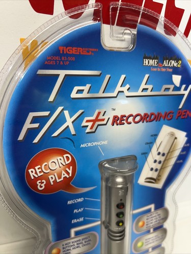 Vintage 1995 Tiger Talkboy F/x Recording Pen With Voice Changer Home ...