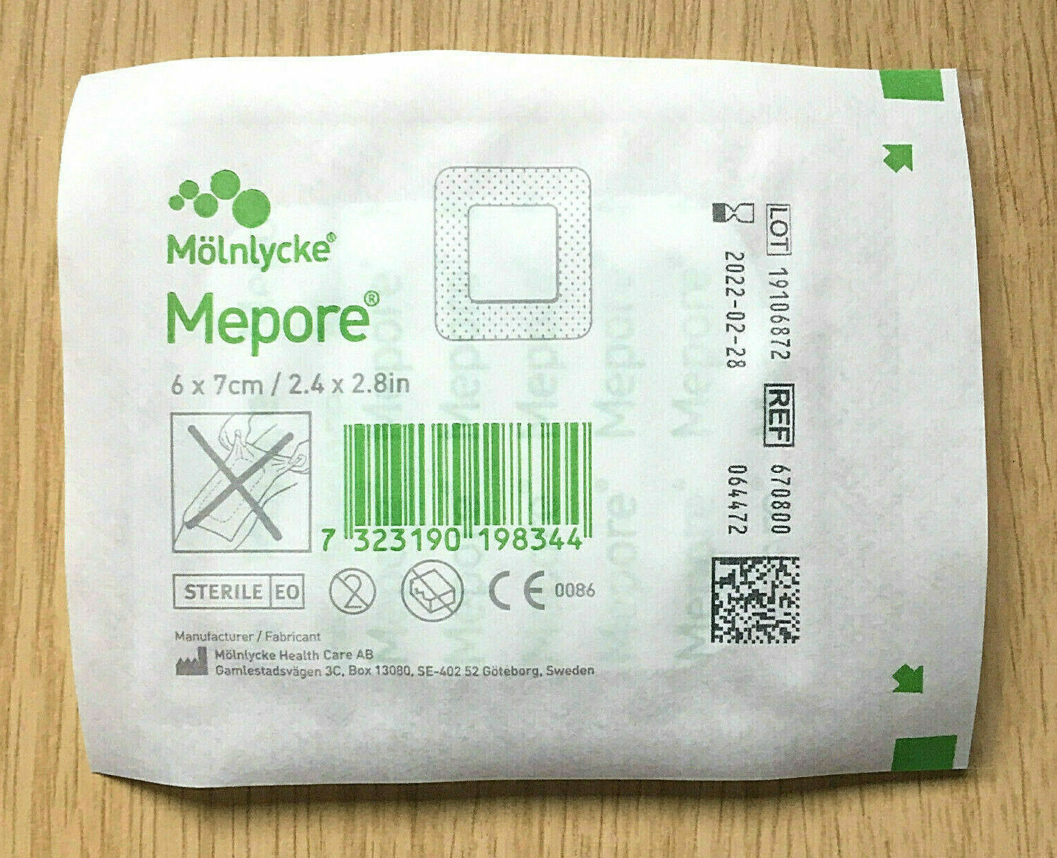 Mepore Self Adhesive Sterile Dressing 6x7cm 7x8cm 9x10cm 9x15cm 10x11cm ...
