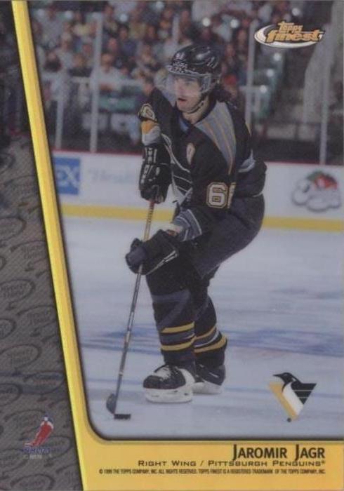 1998-99 Topps Finest - Double-Sided Mystery Finest Wayne Gretzky ...