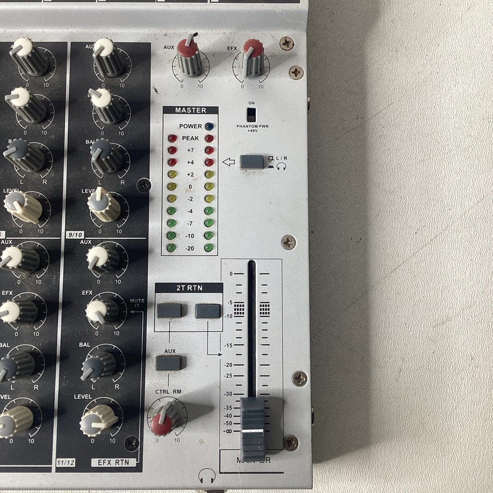 Sound Mixer Phonic MM1202 Analog Mixer | eBay