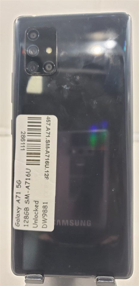 Samsung Galaxy A71 5G 128GB Black SM-A716U (Unlocked) - Reduced Price ...