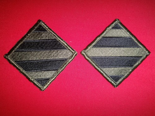 Set Of 2 Subdued Patches US Army 3rd INFANTRY Division (Mechanized) | eBay