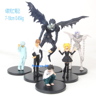 Anime Death Note L Killer Ryuk Yagami Light PVC Action Figures Toys ...