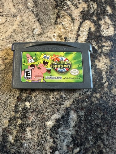 SpongeBob SquarePants Movie (Nintendo Game Boy Advance, 2004 ...