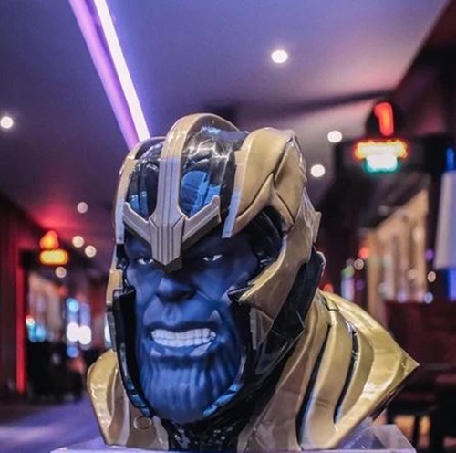 New A Thanos Popcorn Bucket Opened Avengers Endgame Plastic Bag Rare ...