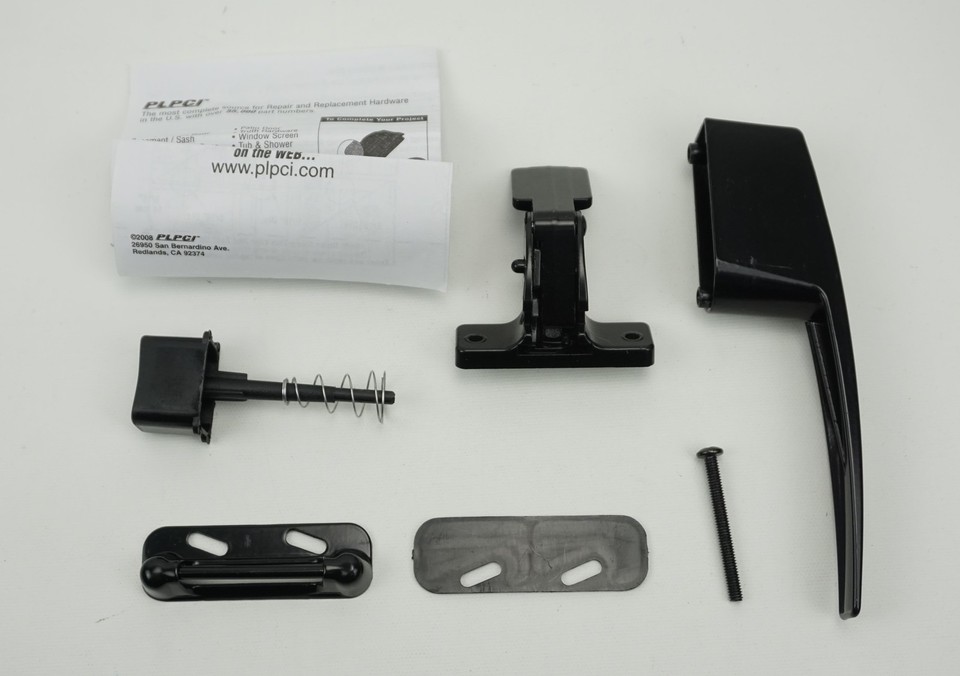 PLPCI Slide-Co K-5007 Push Button Screen Storm Door Latch Handle Set ...