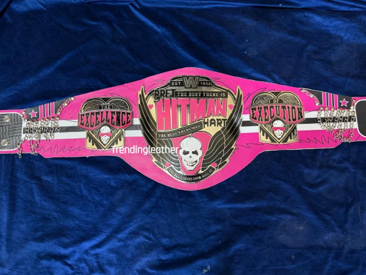 Bret Hart Legacy Championship Hitman Replica Title Belt adult size | eBay